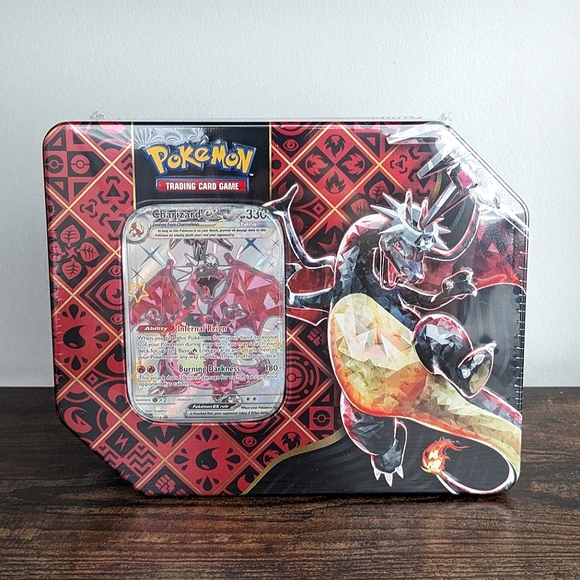 one piece | Toys | New Sealed Paldean Fates Charizard Ex Tin Shiny ...